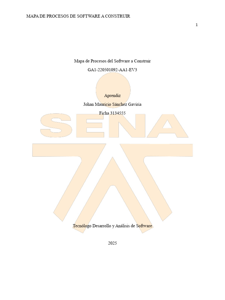 Mapa de Procesos de Software A Construir | PDF | Software | Informática