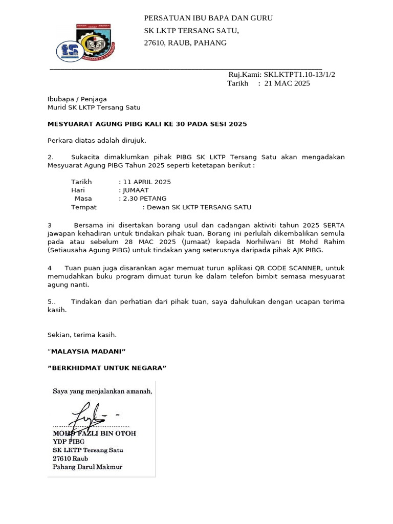 SURAT JEMPUTAN DAN USUL | PDF