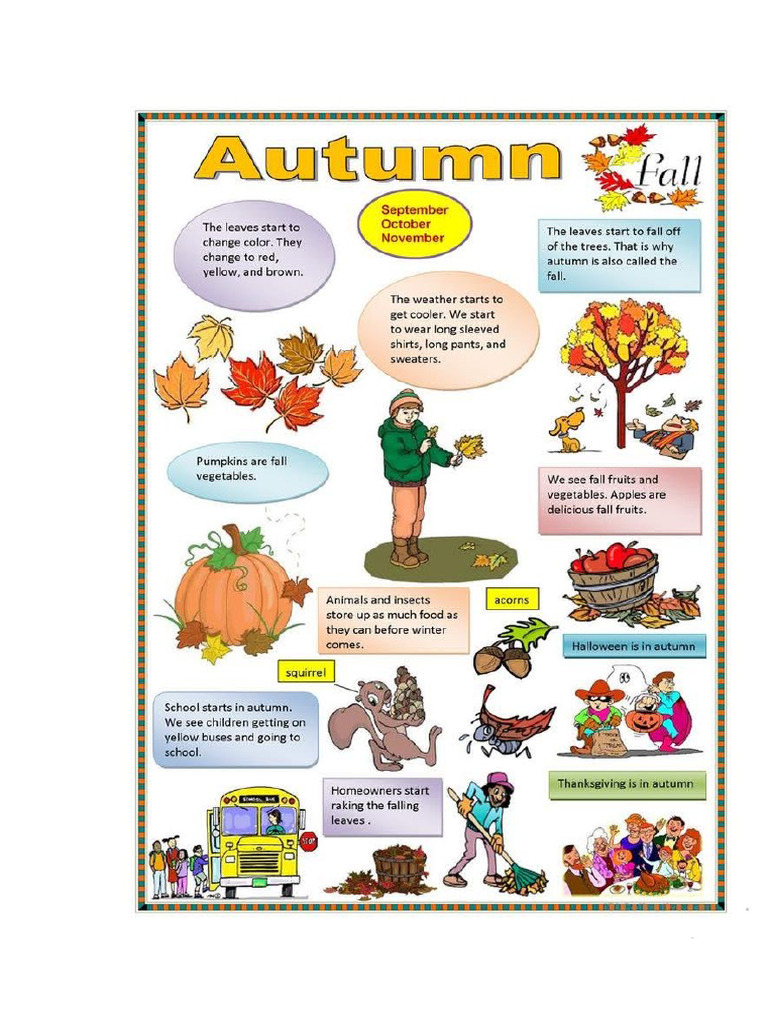 Activities For Autumn | PDF