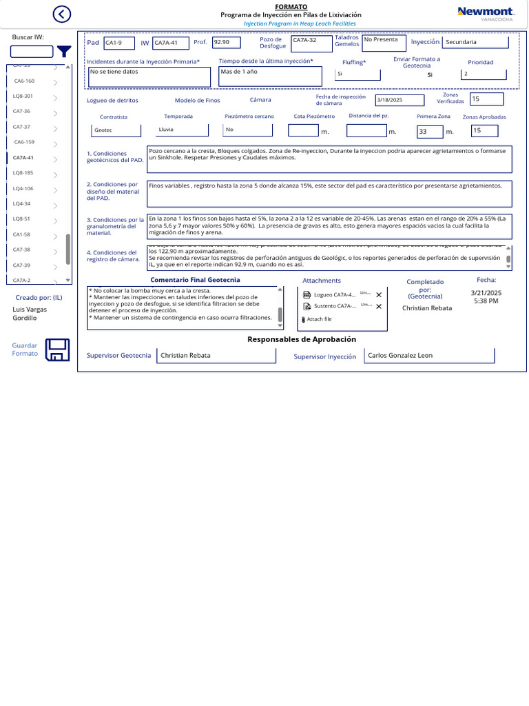 Formato IL - CA7A-41 | PDF