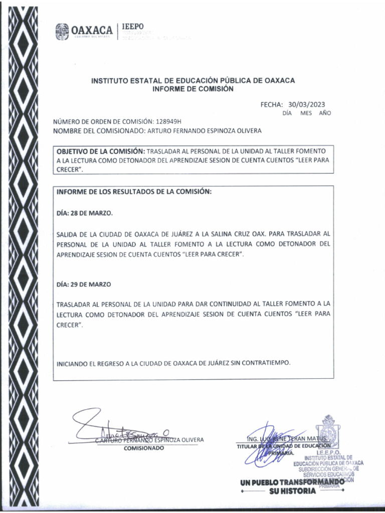 Formato Constancia Completo | PDF