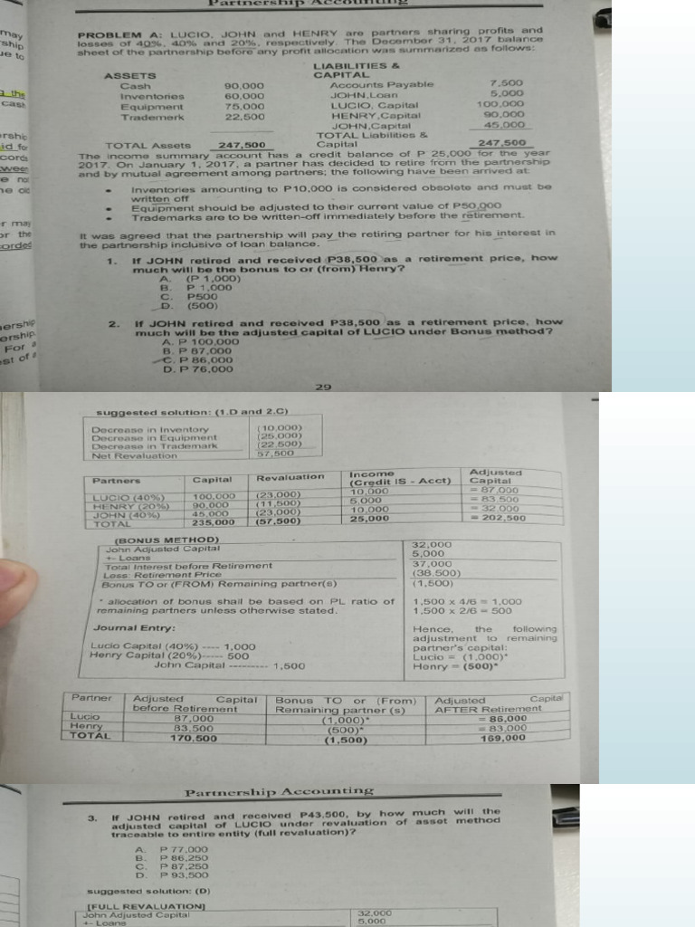 Partnership Dissolution | PDF