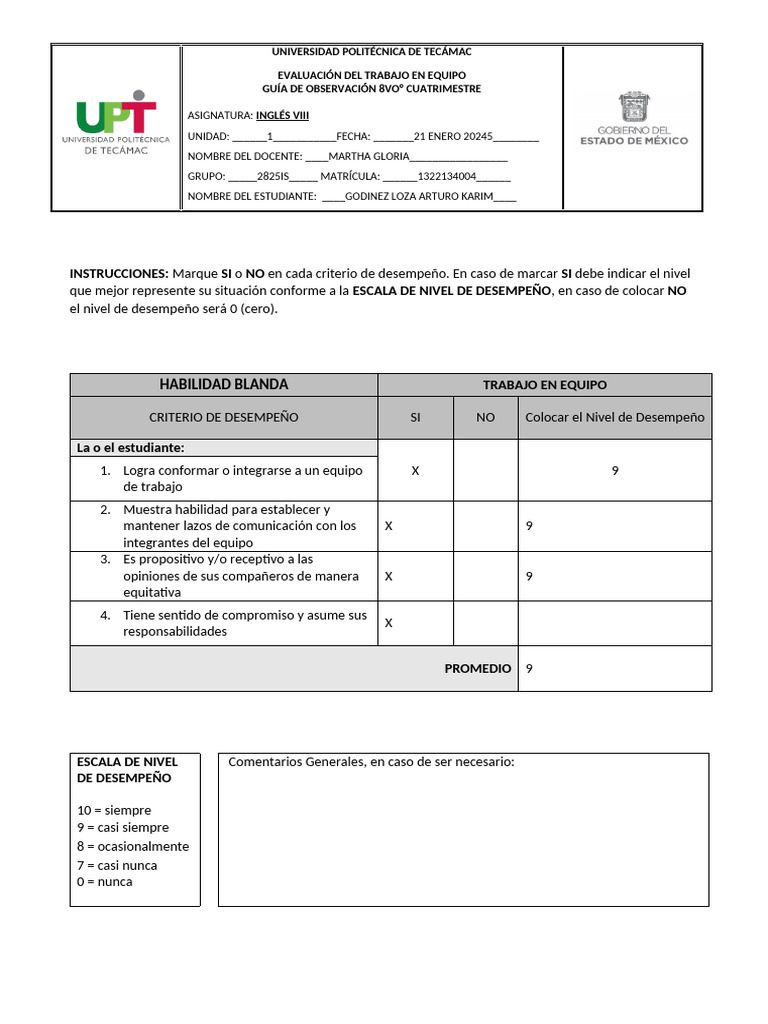 Ea1 Trabajo en Equipo-1 | PDF