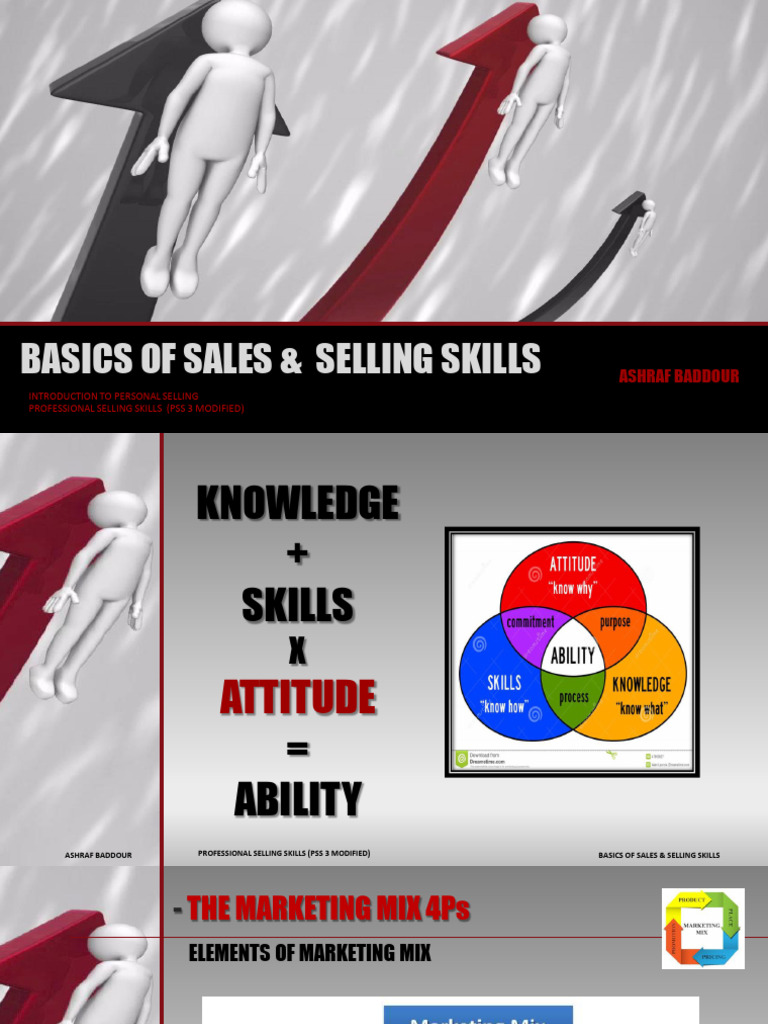 Basics of Sales & Selling Skills | PDF | Sales | Consumer Behaviour