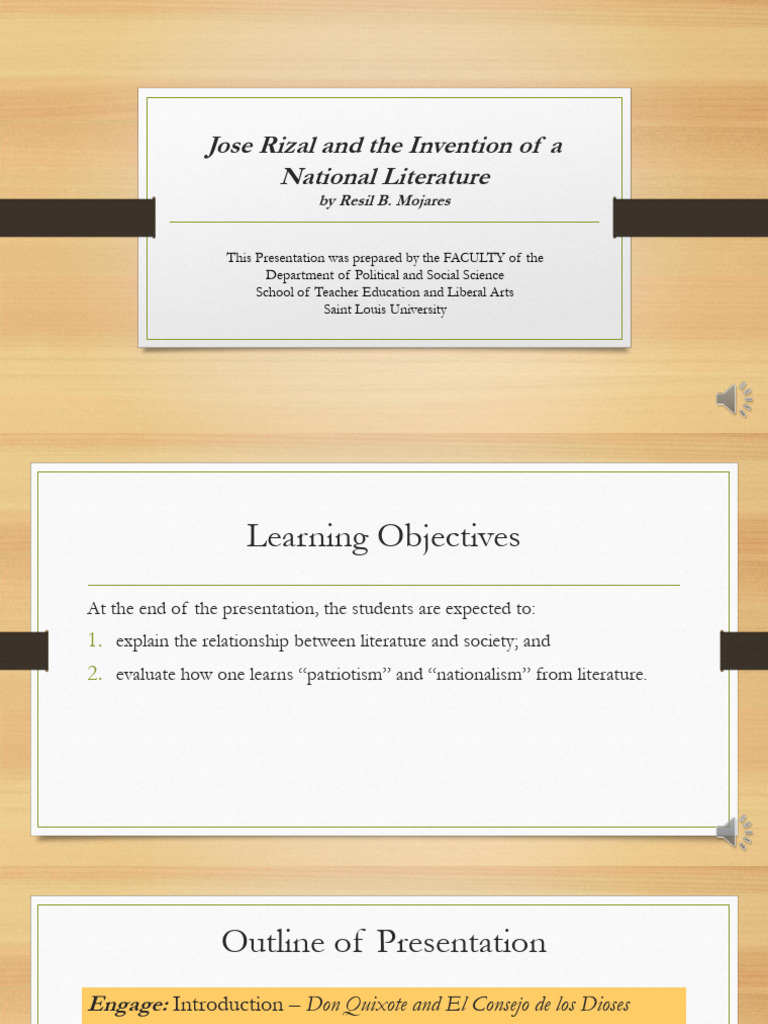 Jose Rizal and The Invention of A National | PDF | Don Quixote ...