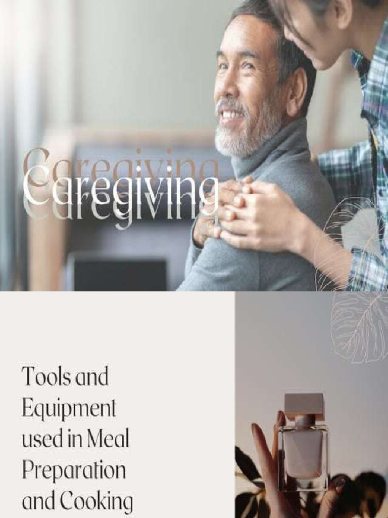 Lecture2 Tools Equipment and Materials Used in Caregiving | PDF