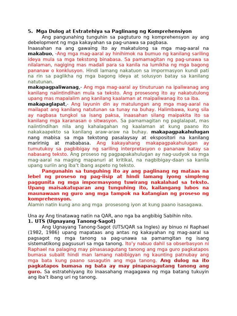 Bahagi-5-at-6-Written-Report | PDF