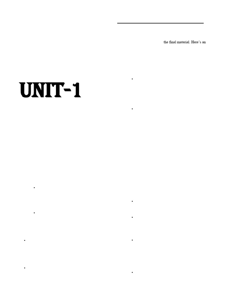 UNIT-1 | PDF | Nucleation | Freezing