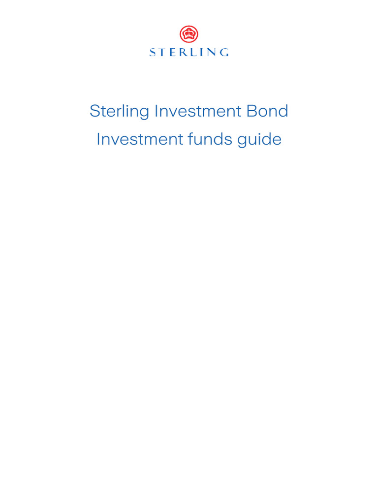 Sterling Investment Bond | PDF | Investment Fund | Swap (Finance)