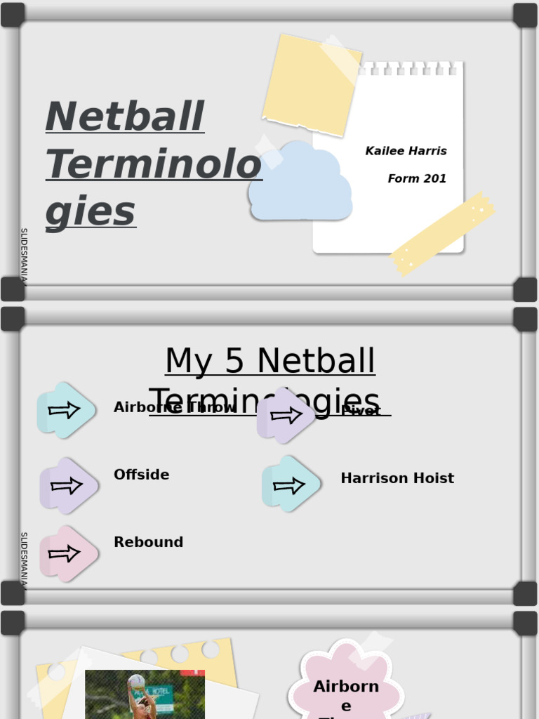 Key Netball Terminologies Explained | PDF