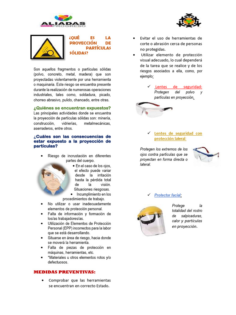 Proyección de Partículas Sólidas | PDF | Lentes | Materiales