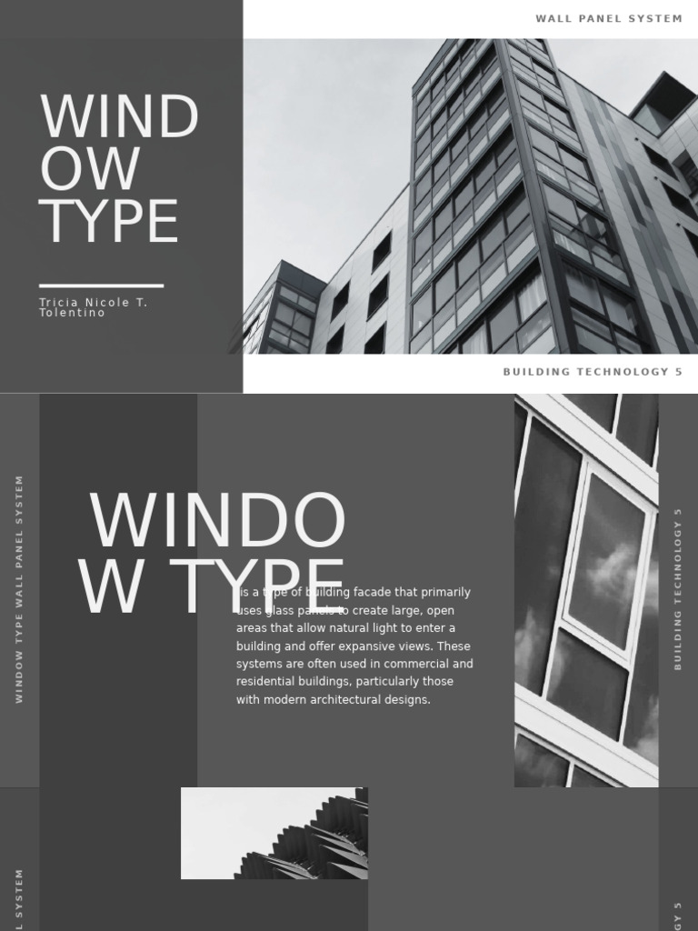 Updated PPT For Window Type Wall Panel System | PDF | Window | Building ...