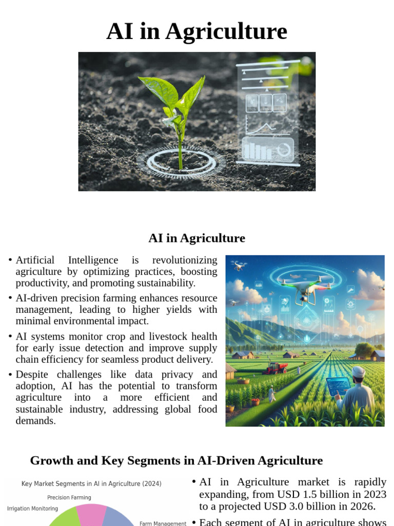 AI Impact on Agriculture Growth Stats | PDF | Agriculture | Artificial ...