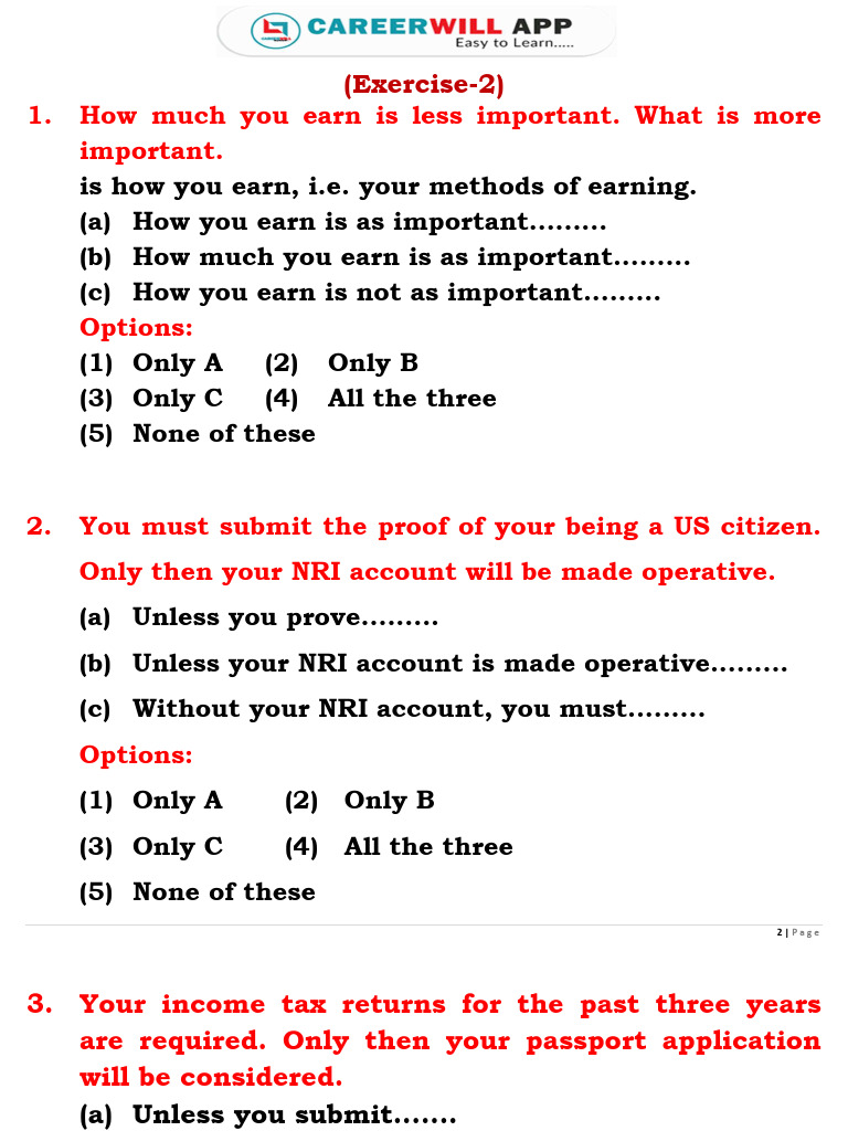 Para - Jumbles Sheet - 4 - 158478 - Crwill | PDF | Government And Personhood