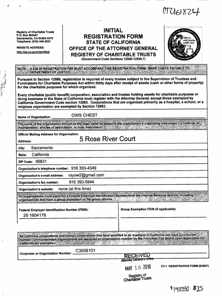 Founding Documents | PDF | Board Of Directors | 501(C) Organization