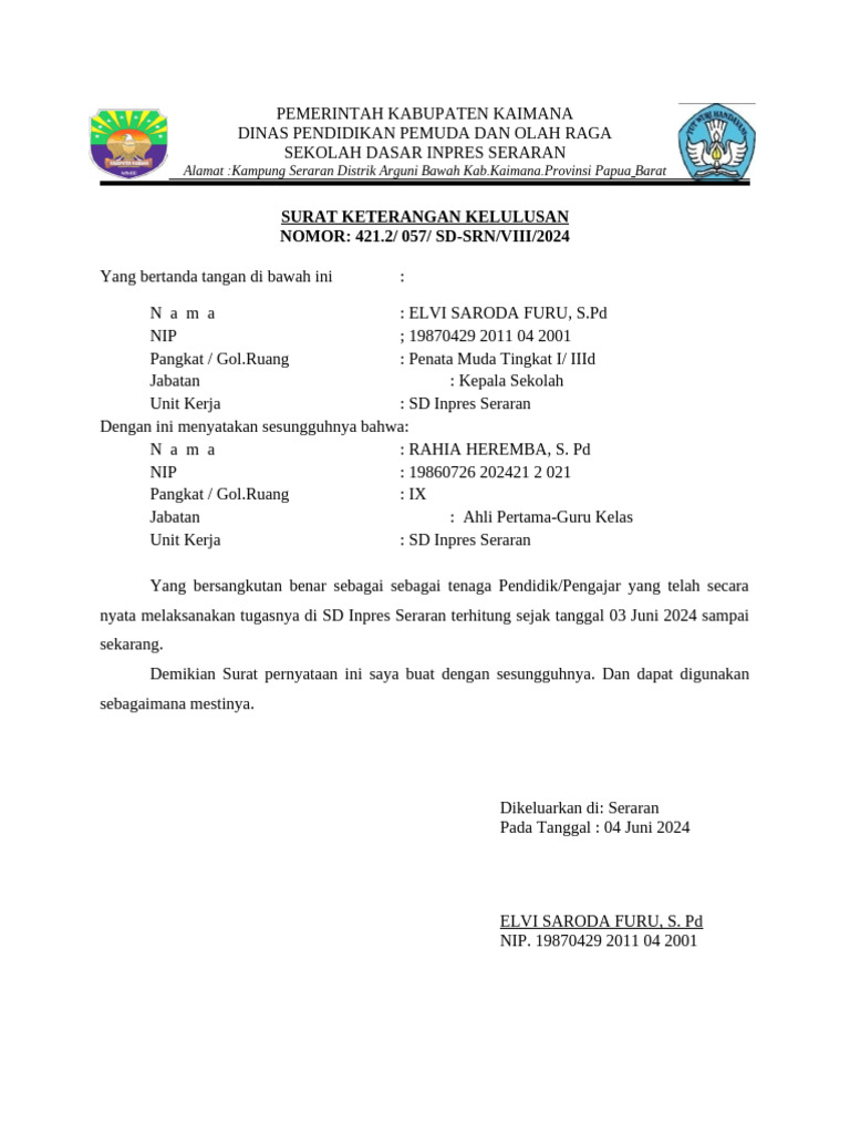 SPMT p3k - Ibu Rahia 2024 | PDF