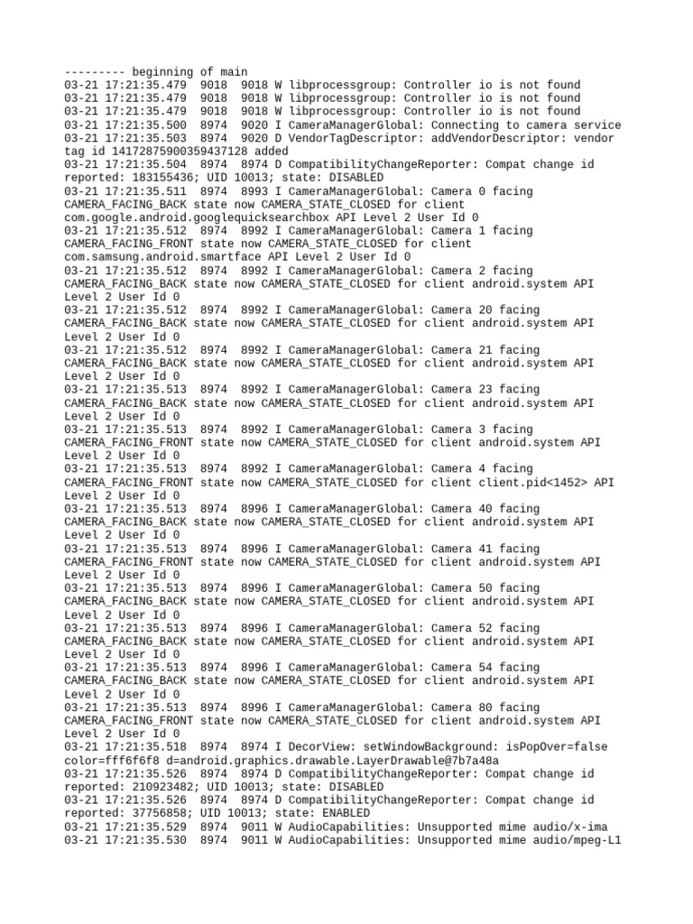 Log Cat 1742552495439 | PDF | Software | System Software