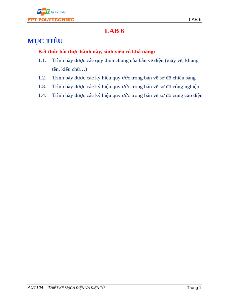AUT104 Lab6 | PDF