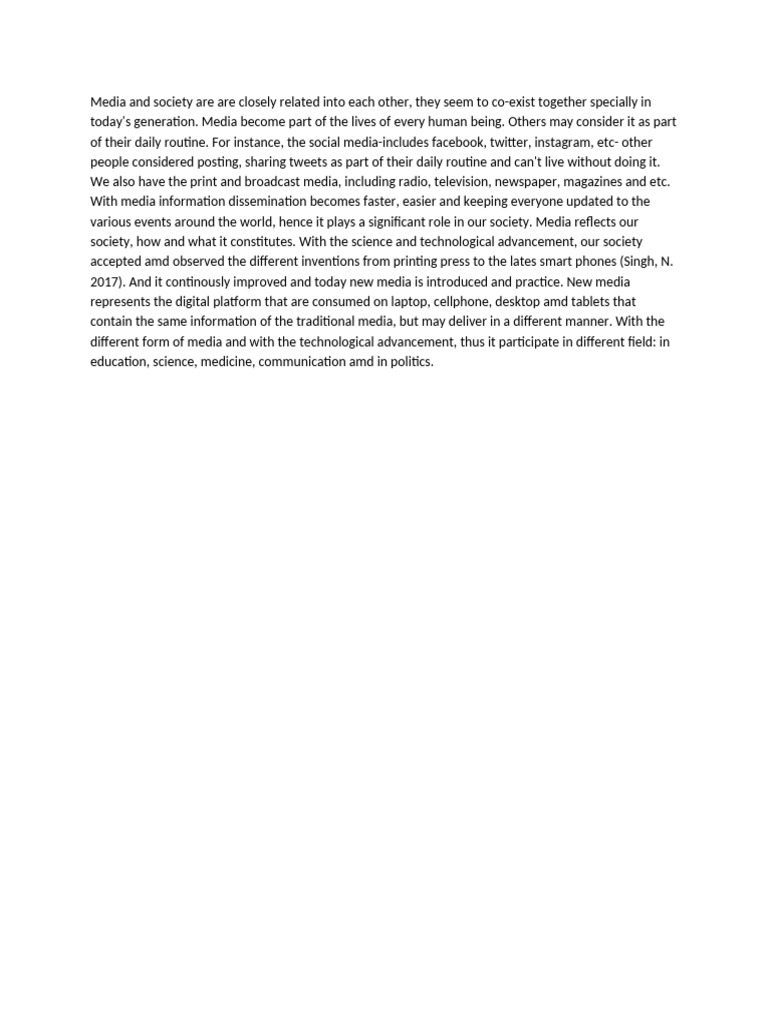 Introduction 1st Paragraph | PDF