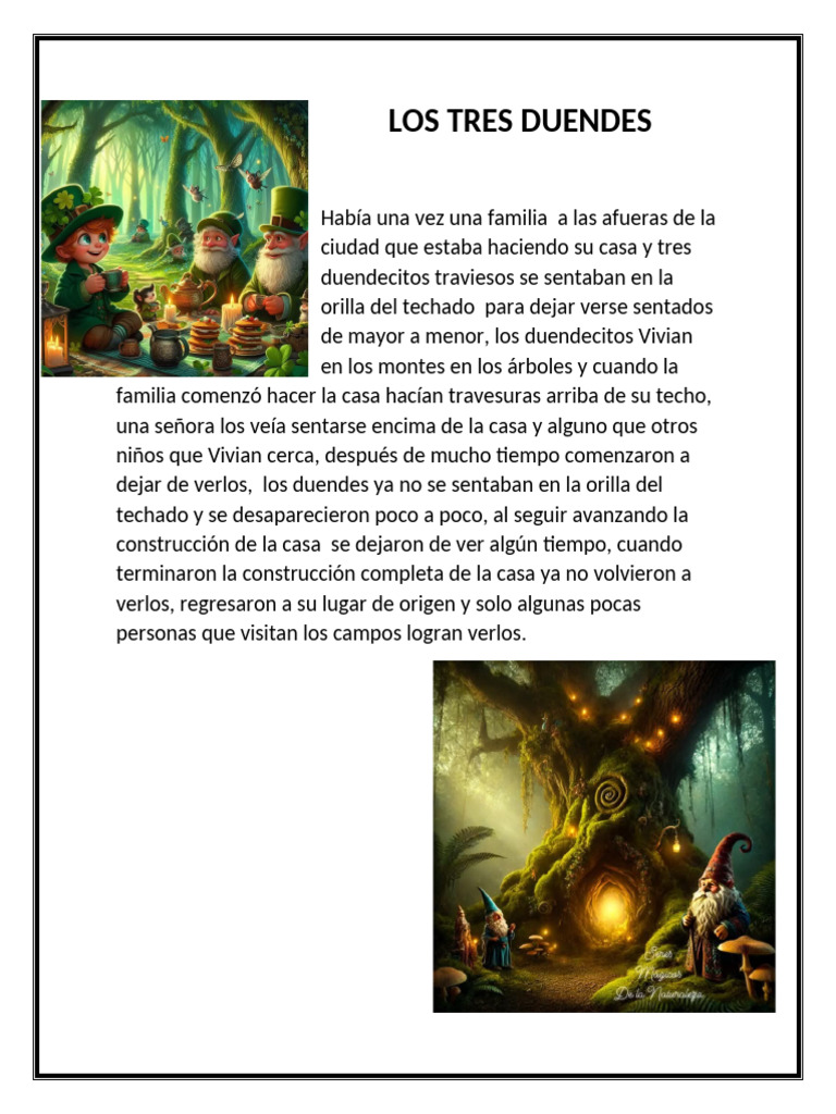Los Tres Duendes | PDF