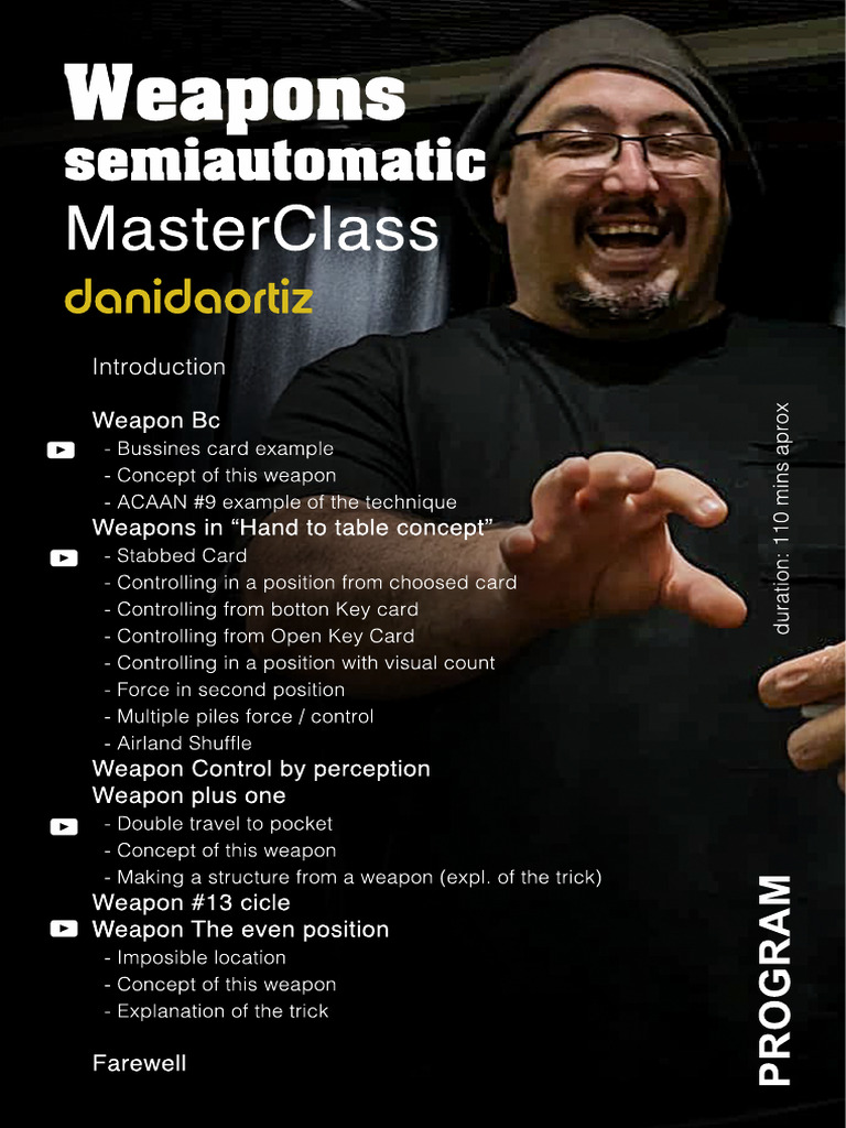 MasterClass on Weapon Techniques | PDF