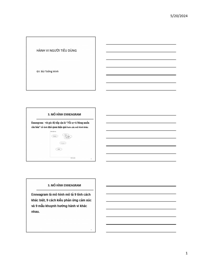 Mohinh EnerGram v1 SV | PDF