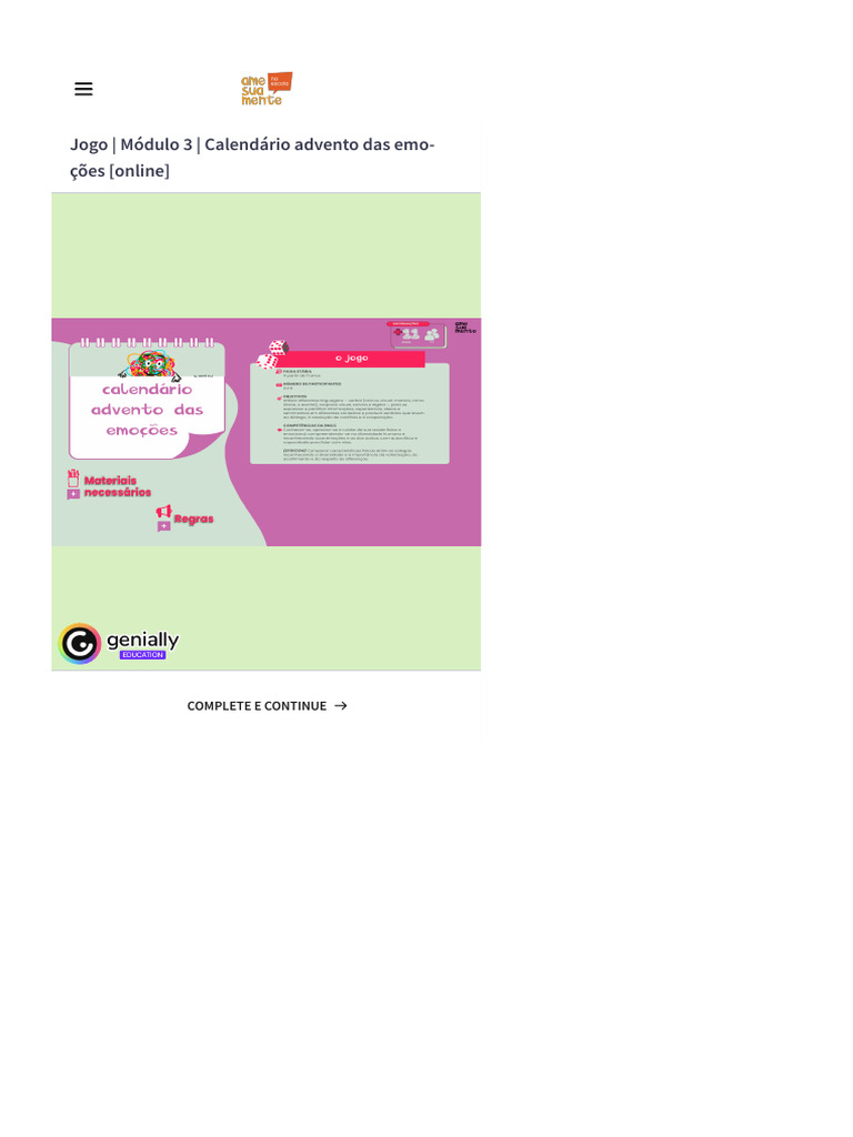 Instituto Ame Sua Mente | PDF