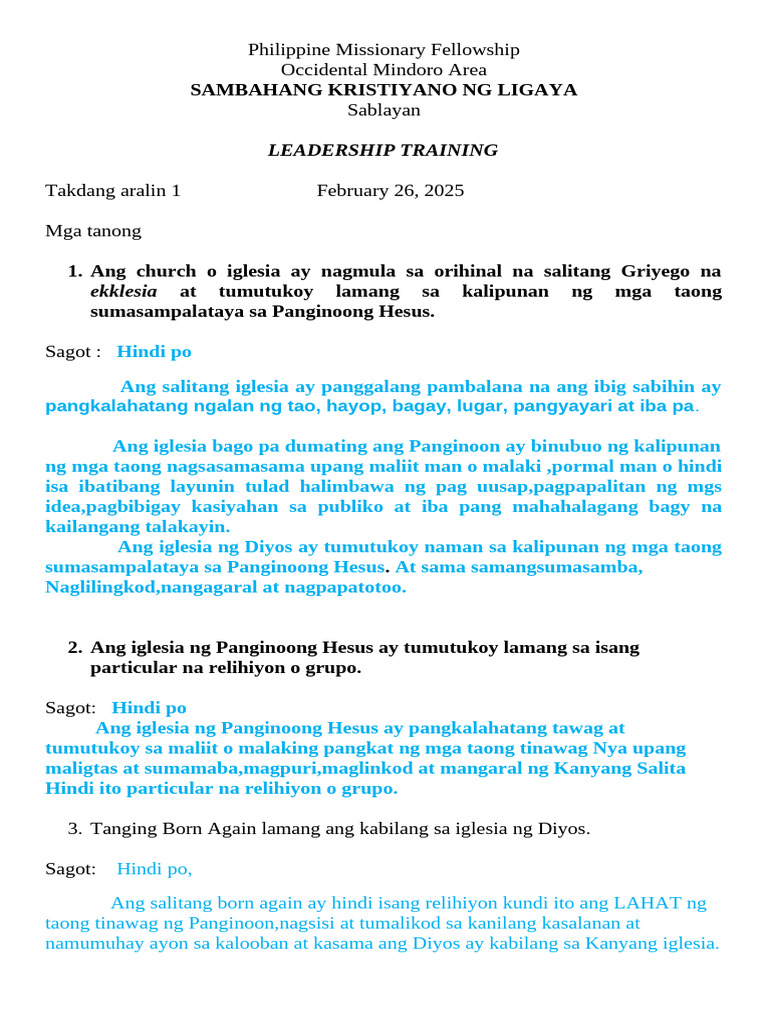 Takdang Aralin 1 | PDF