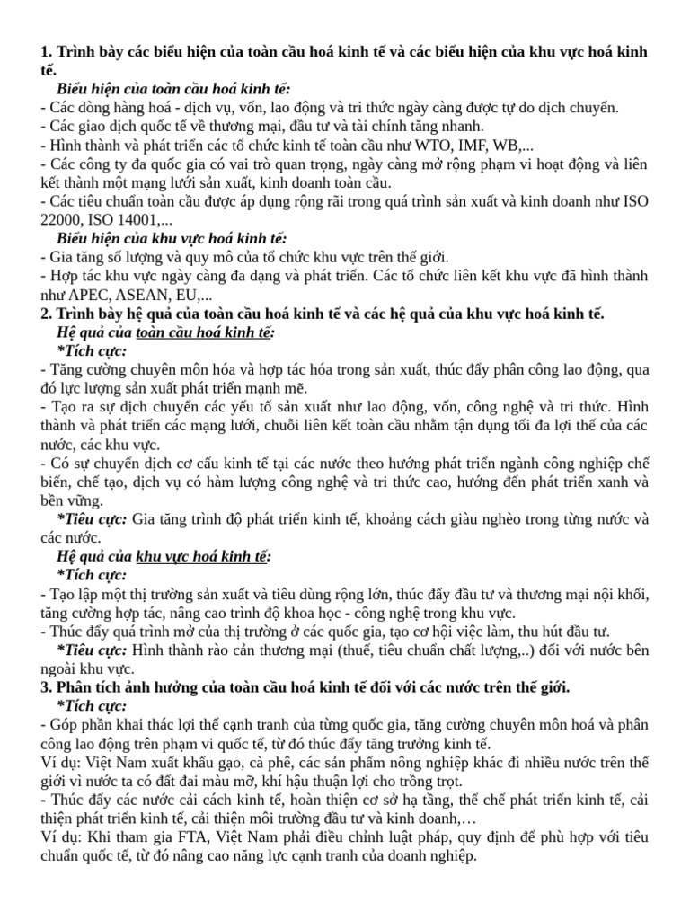 Địa 11 - Ghki (TL) | PDF