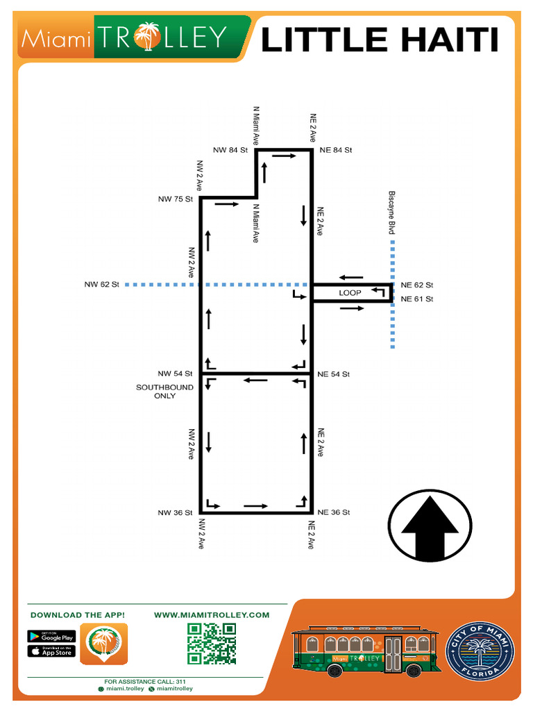 Trolley Maps 2024 Littlehaiti - 508 | PDF