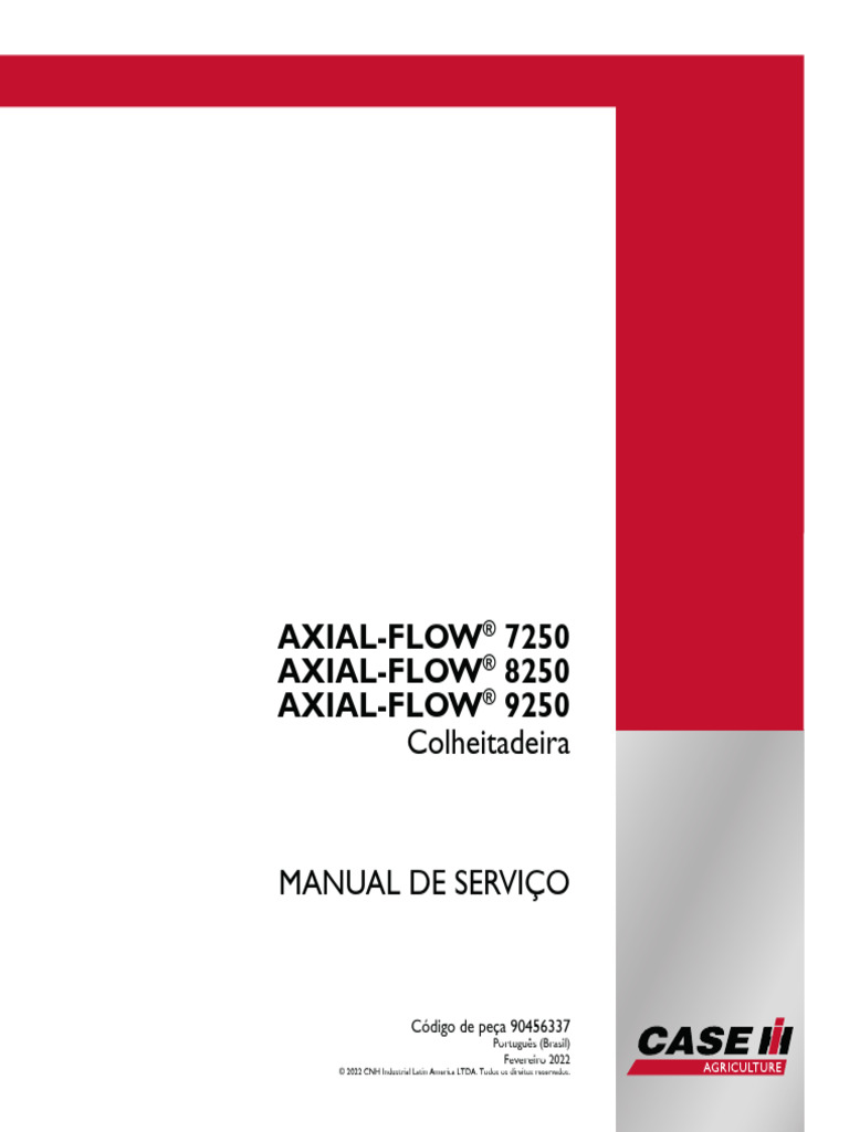 Manual de Serviços Série AF250 - 250322 - 011835 | PDF | Engenharia ...
