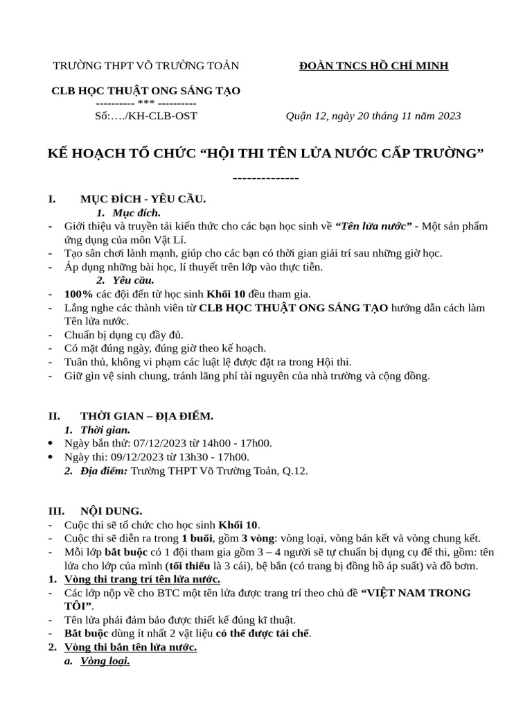 KH TLN Official | PDF