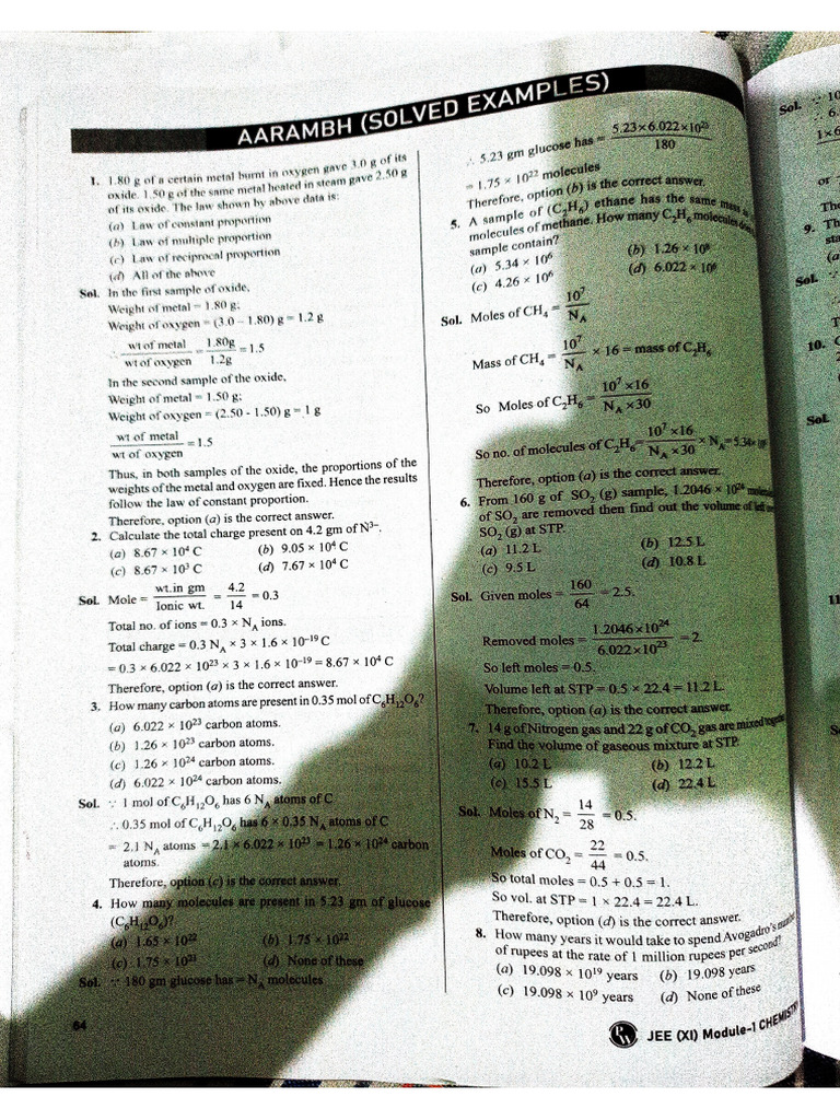 Some Basic Concepts of Chemistry | PDF