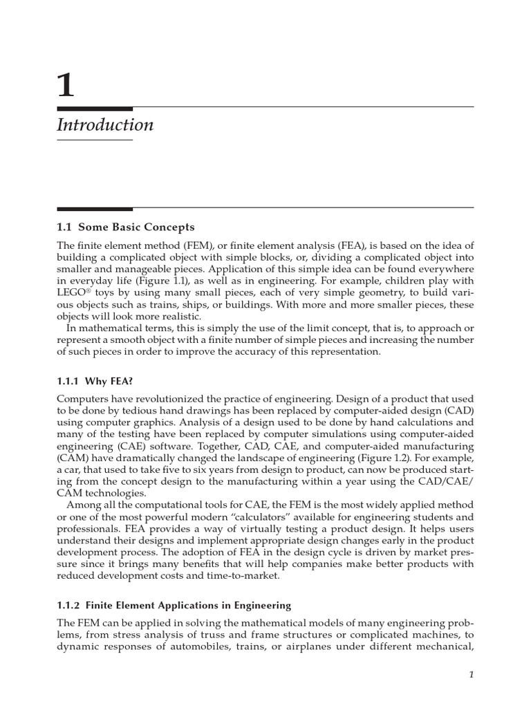 Finite Element Modeling and Simulation with ANSYS Workbench_Pages-01 | PDF | Finite Element ...