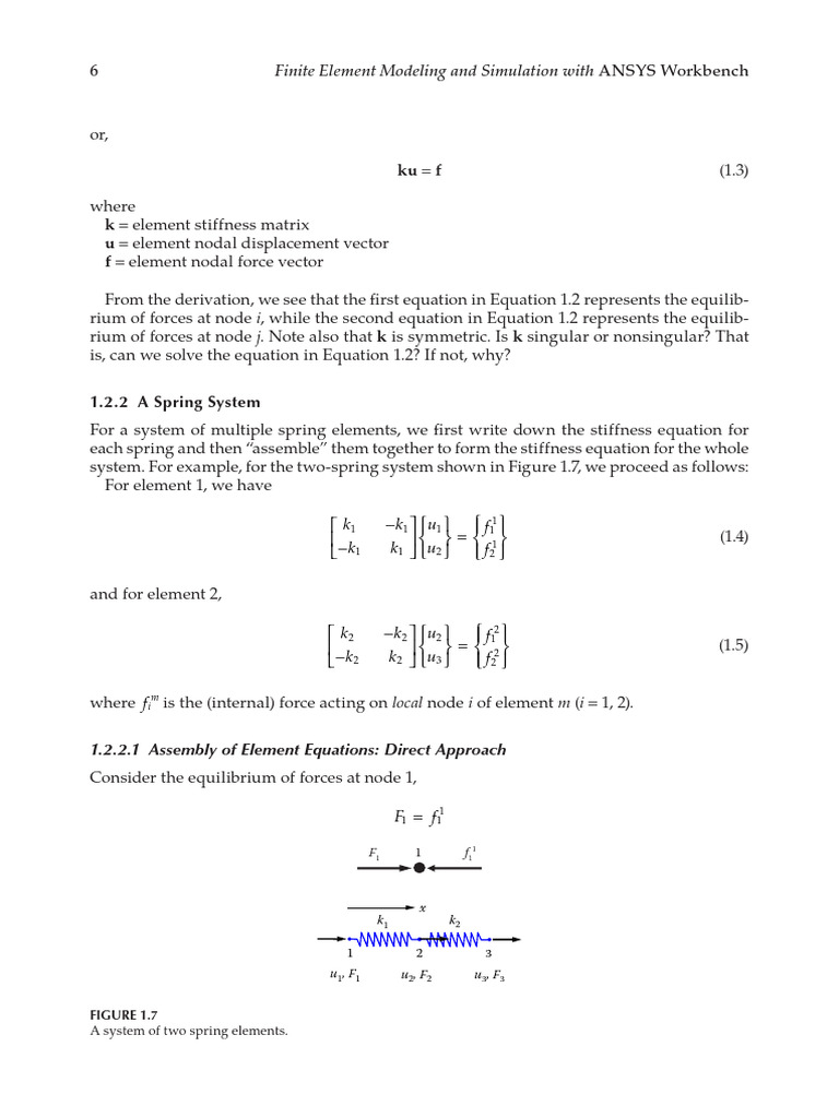 Finite Element Modeling and Simulation With ANSYS Workbench - Pages-06 | PDF