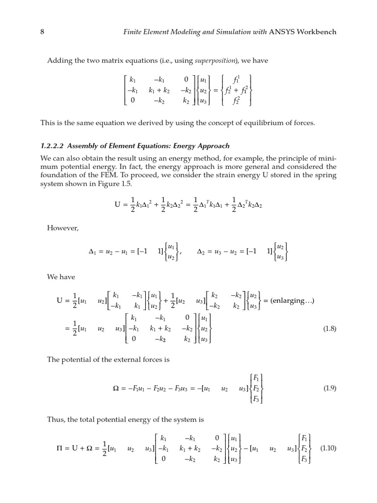 Finite Element Modeling in ANSYS | PDF | Finite Element Method ...