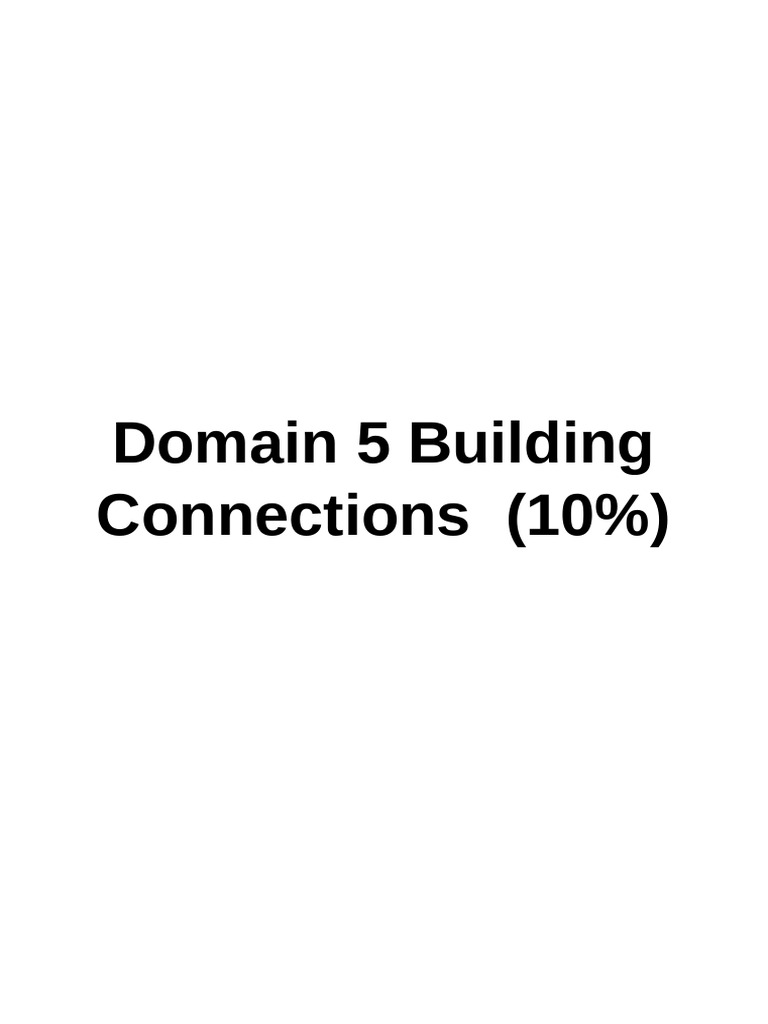 Domain 5 | PDF