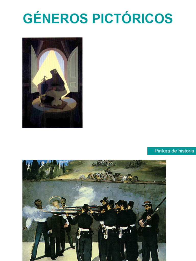 Géneros Pictóricos en la Historia del Arte | PDF