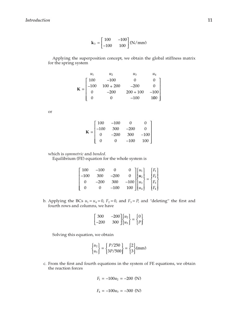 Finite Element Modeling and Simulation with ANSYS Workbench_Pages-11 | PDF | Linear Algebra ...