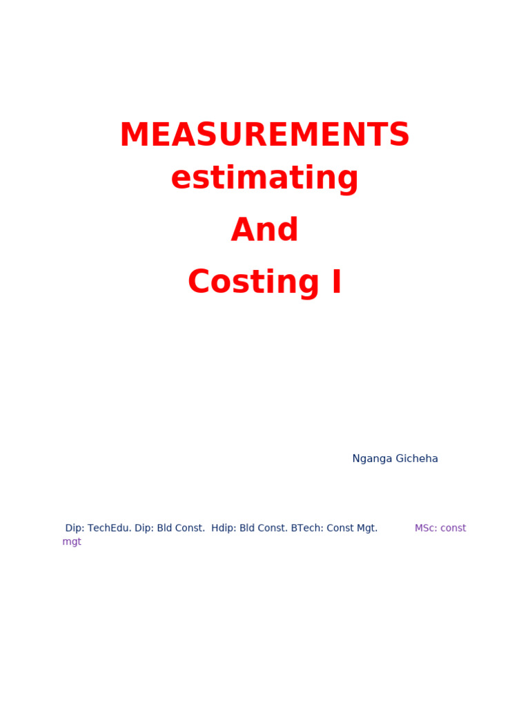 Measurement 1 | PDF | Breach Of Contract | Misrepresentation