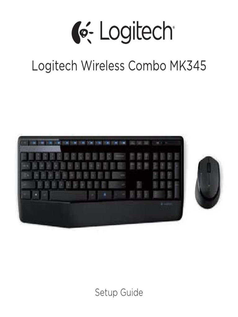 Logitech Wireless Combo mk345 | PDF | Computer Keyboard | Input/Output