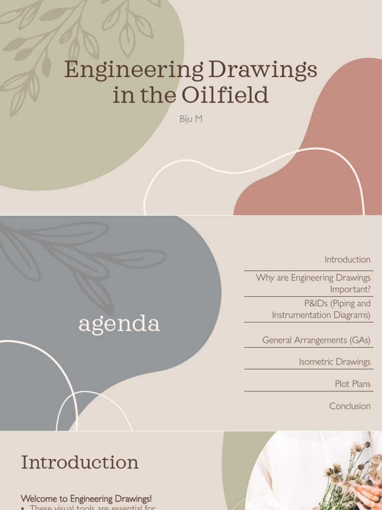 Engineering Drawings in The Oilfield | PDF | Pump | Petroleum Reservoir