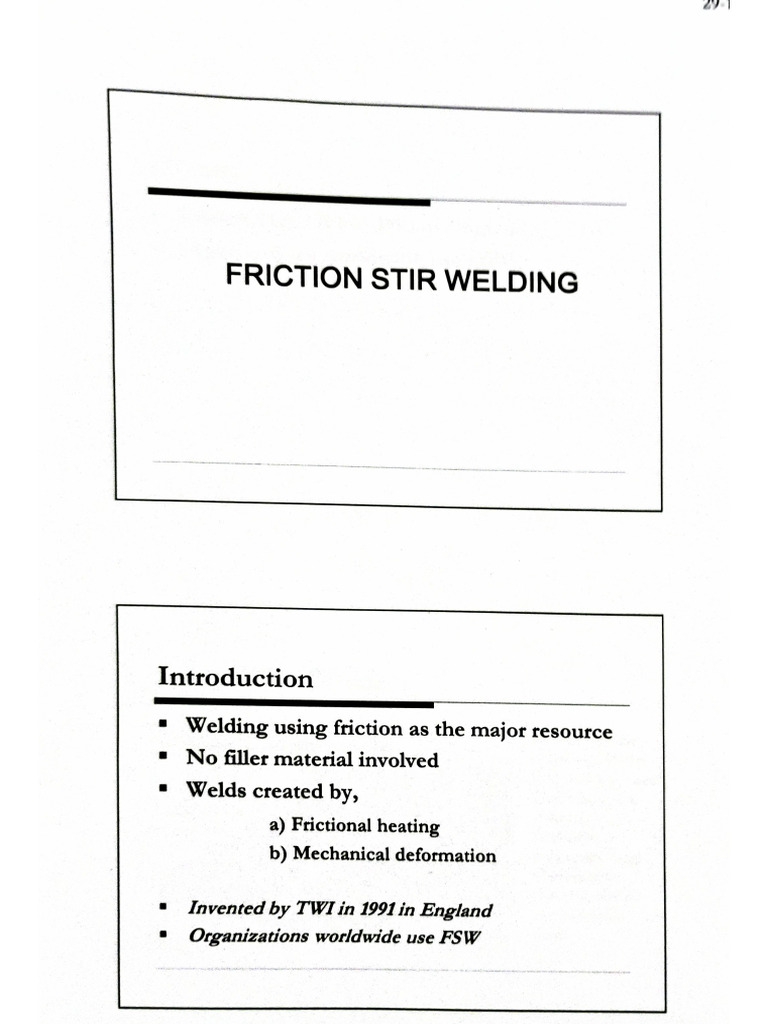 Friction Stir Welding (AMJT) | PDF