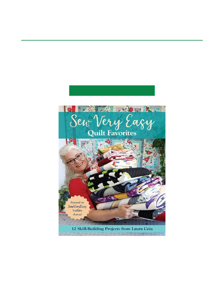 New Release Sew Very Easy Quilt Favorites 12 Skill Building Projects ...