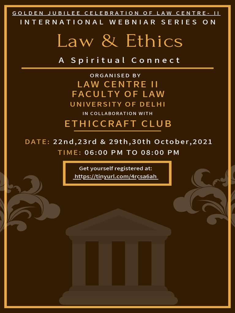 Law & Ethics 2021 - Brochure PDF | PDF | Virtue