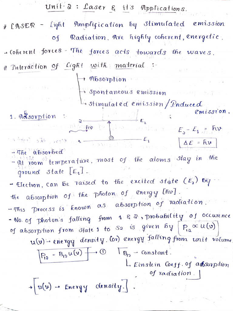 Phy110 Unit 2 (By Alfa) Lpu | PDF