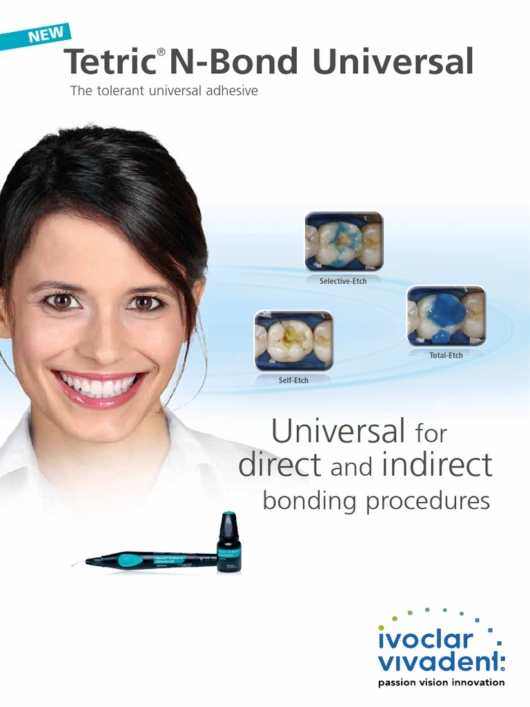 Ivoclar - Tetric N-Bond Universal | PDF | Tooth Enamel | Adhesive