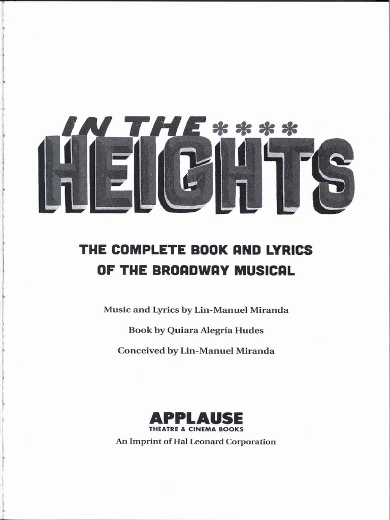 In The Heights | PDF