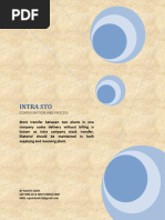 Indent Procedure from HO/SO to PSD in SAP | PDF