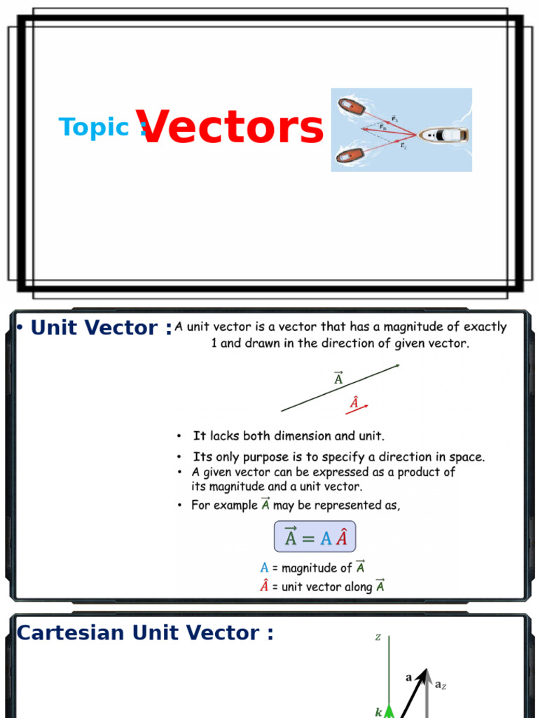Vectors p3 | PDF